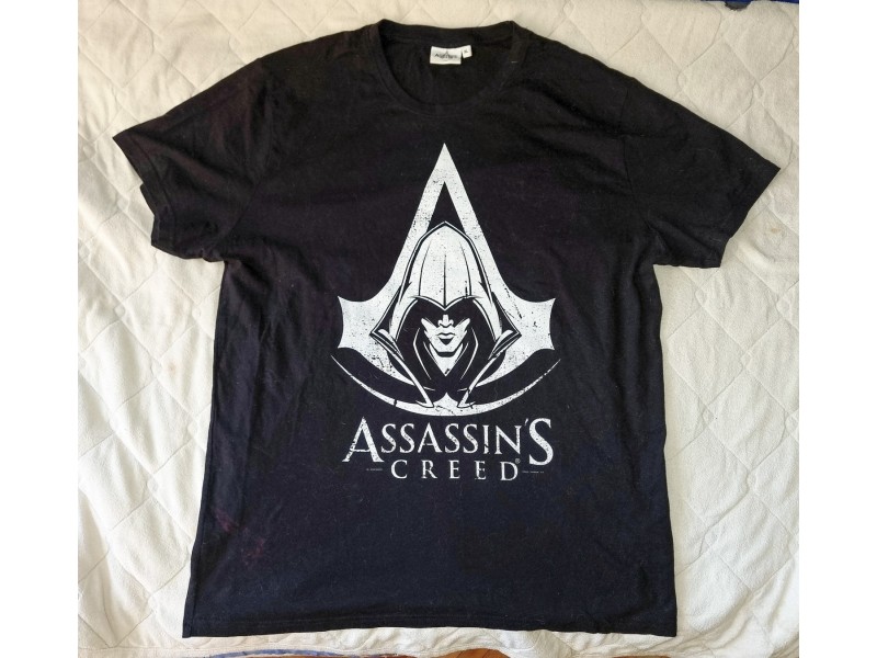 ASSASSINS CREED - Pamucna Crna Majica!