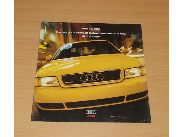 AUDI FOR 1997 PROSPEKT