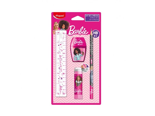 ŠKOLSKI SET MAPED BARBIE