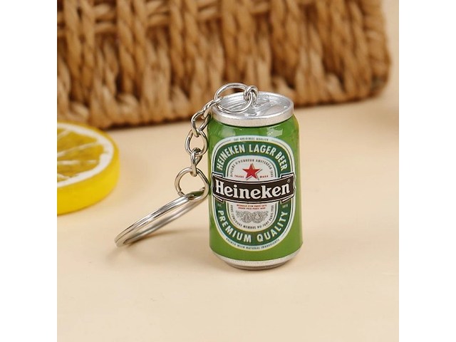 Privezak za kljuceve Limenka piva ✿ NOVO ✿