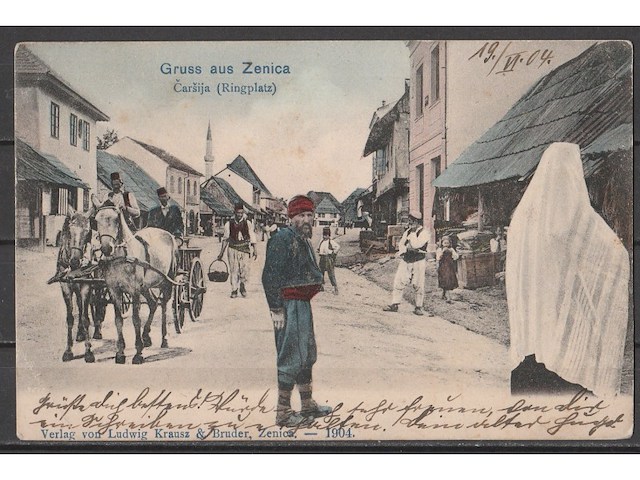 Bosna i Hercegovina - Zenica / carsija / 1904