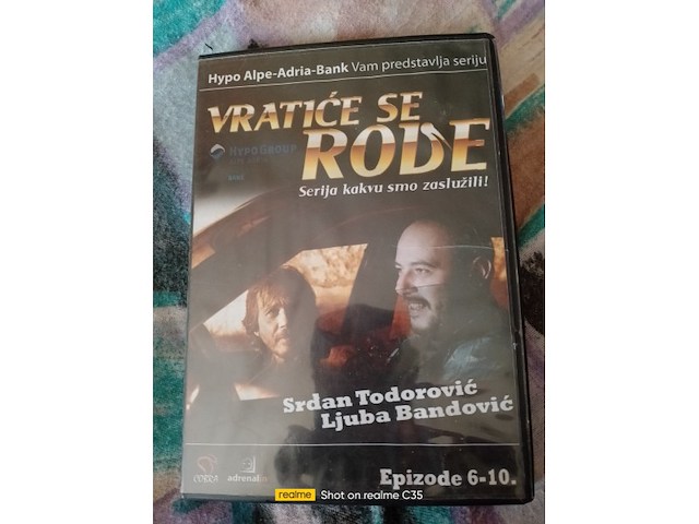 DVD DOMACI FILM - VRATICE SE RODE EPIZODE 06-10