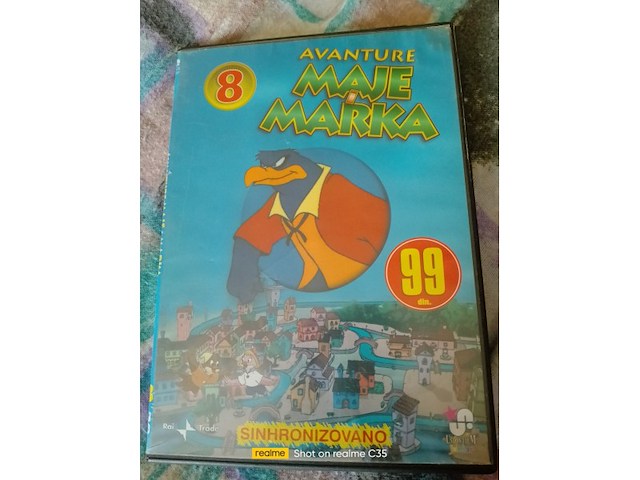 DVD CRTANI FILM - AVANTURE MAJE I MARKA 08