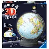 Napravi sam Globus od Puzli sa LED svetlom Ravensburger 3D Puzzle 11549