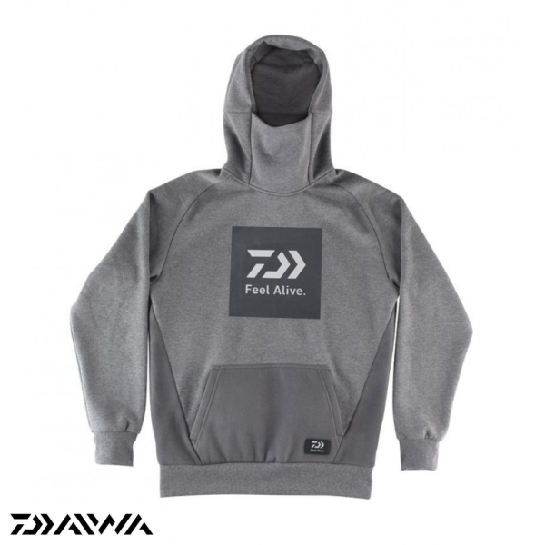 D-VEC Snood Hoodie Grey