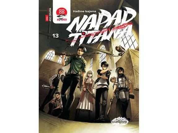 Napad titana 13 - Hađime Isajama