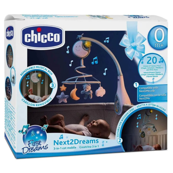 Chicco Next2Dreams vrteska plava