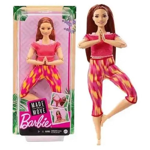 BARBIE LUTKA MADE TO MOVE YOGA