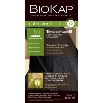 BIOKAP DELICATO FARBA 1.0 PRIRODNO CRNA