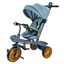 Tricikl za decu sa rotirajućim sedištem Playtime 4001 plavi