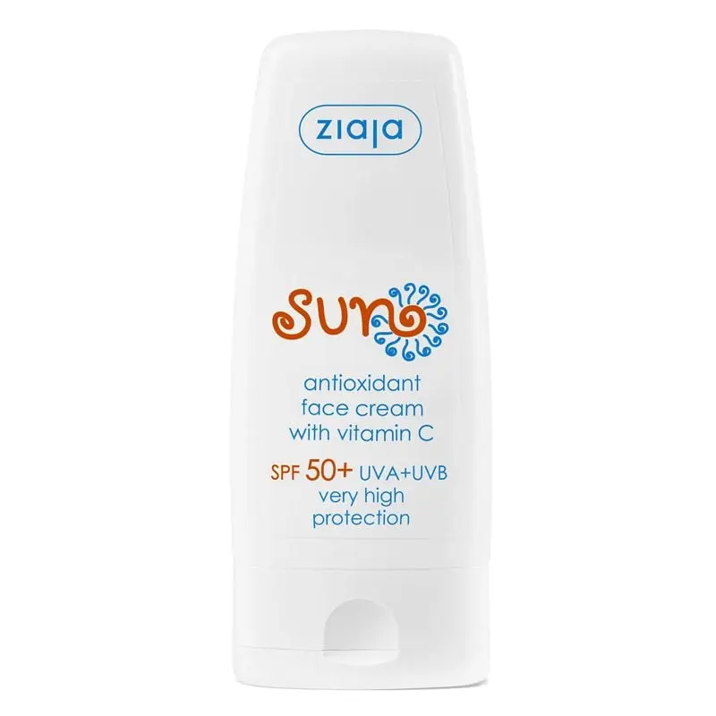 ZIAJA Antioksidativna krema za lice Sun SPF 50, 50 ml