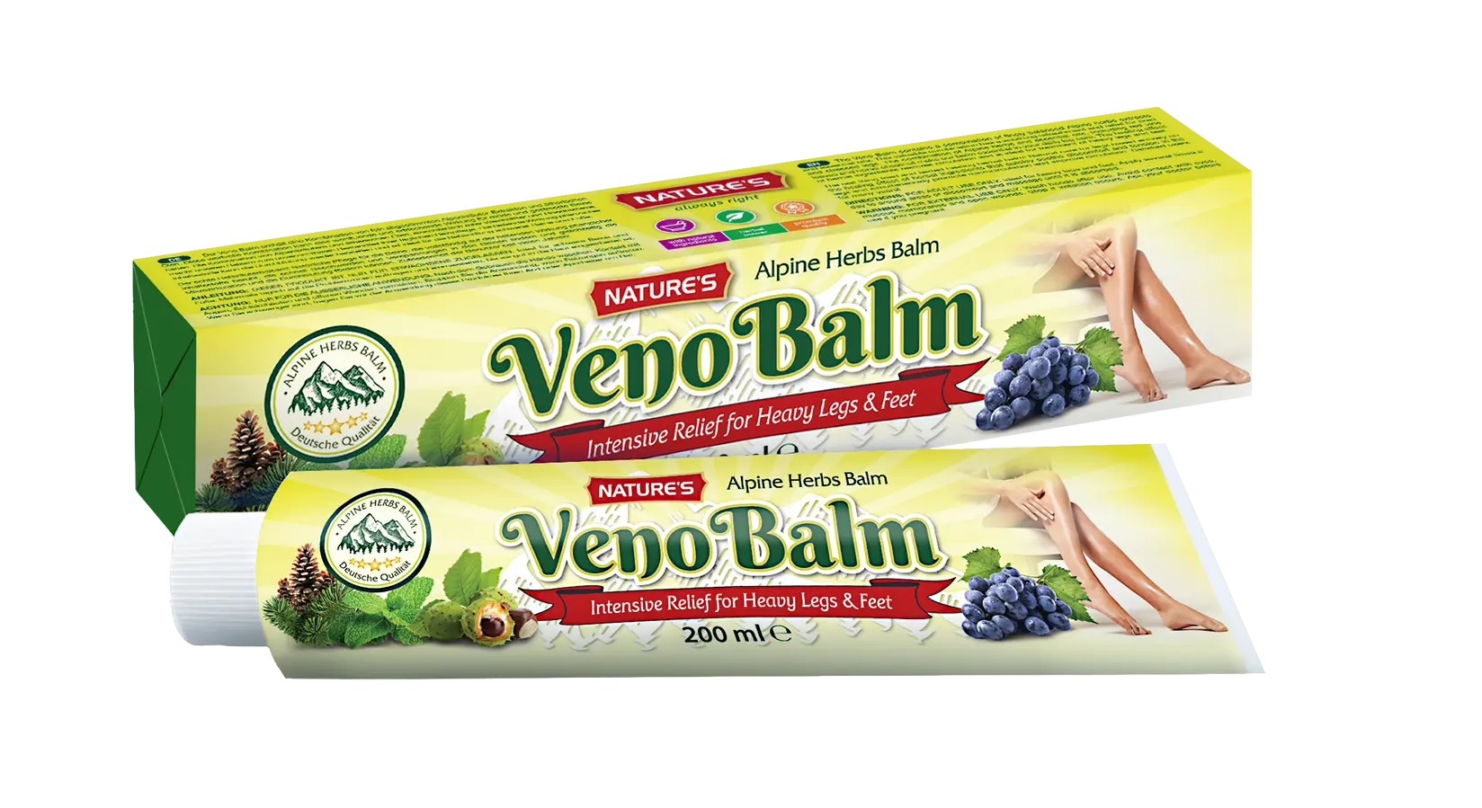 NATURE' S VENO BALM Alpska krema za vene 200 ml