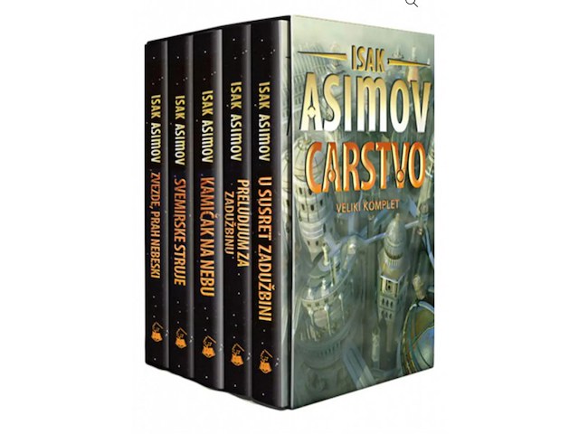 Veliki komplet carstvo 1-5  Isak Asimov