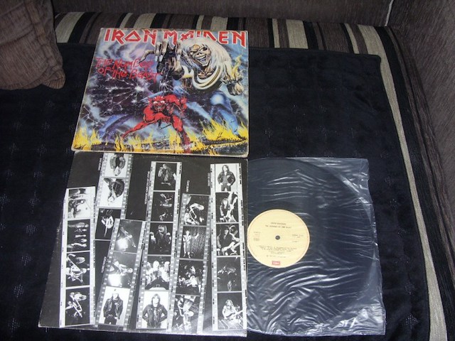 Iron Maiden – The Number Of The Beast LP Jugoton 1982.