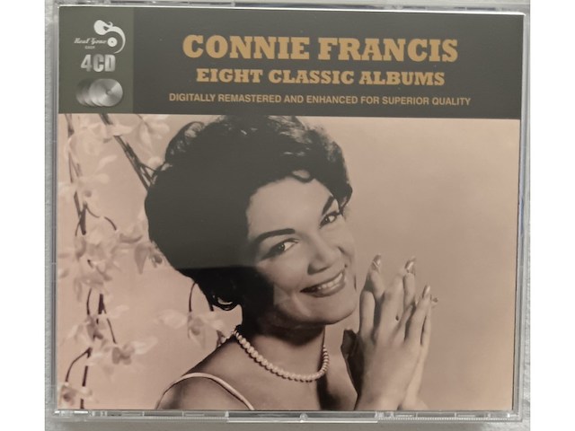 CONNIE FRANCIES - 4CD EIGHT CLASSIC ALBUMS