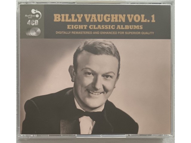 BILLY  VAUGHN  -  4CD  Vol 1 Eight Classic Albums