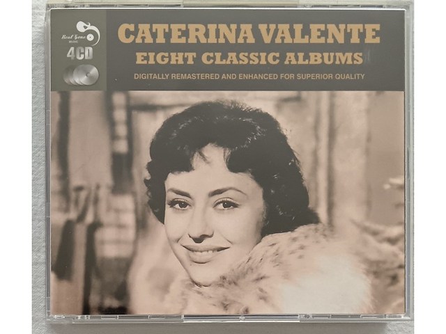 CATERINA  VALENTE  - 4CD Eight  classic  albums