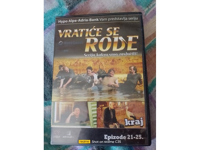DVD DOMACI FILM - VRATICE SE RODE EPIZODE 21-25