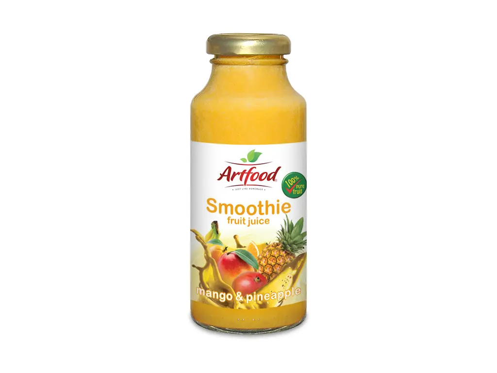 Artfood Smoothie Mango i ananas, 250ml