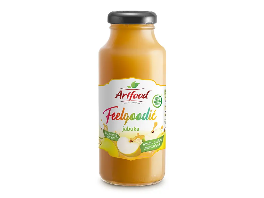 Artfood Feelgoodić od jabuke, 250ml