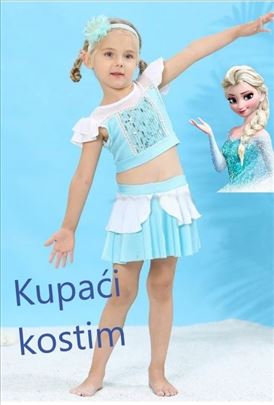 Elza Frozen - Kupaći kostim za decu Elsa