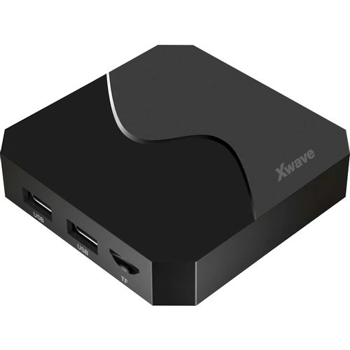 Xwave TV BOX 210 Smart TV 4K/Android 12/2GB/16GB/QuadCore/LED displej/HDMi/RJ45/Wifi/2xUSB/SD card