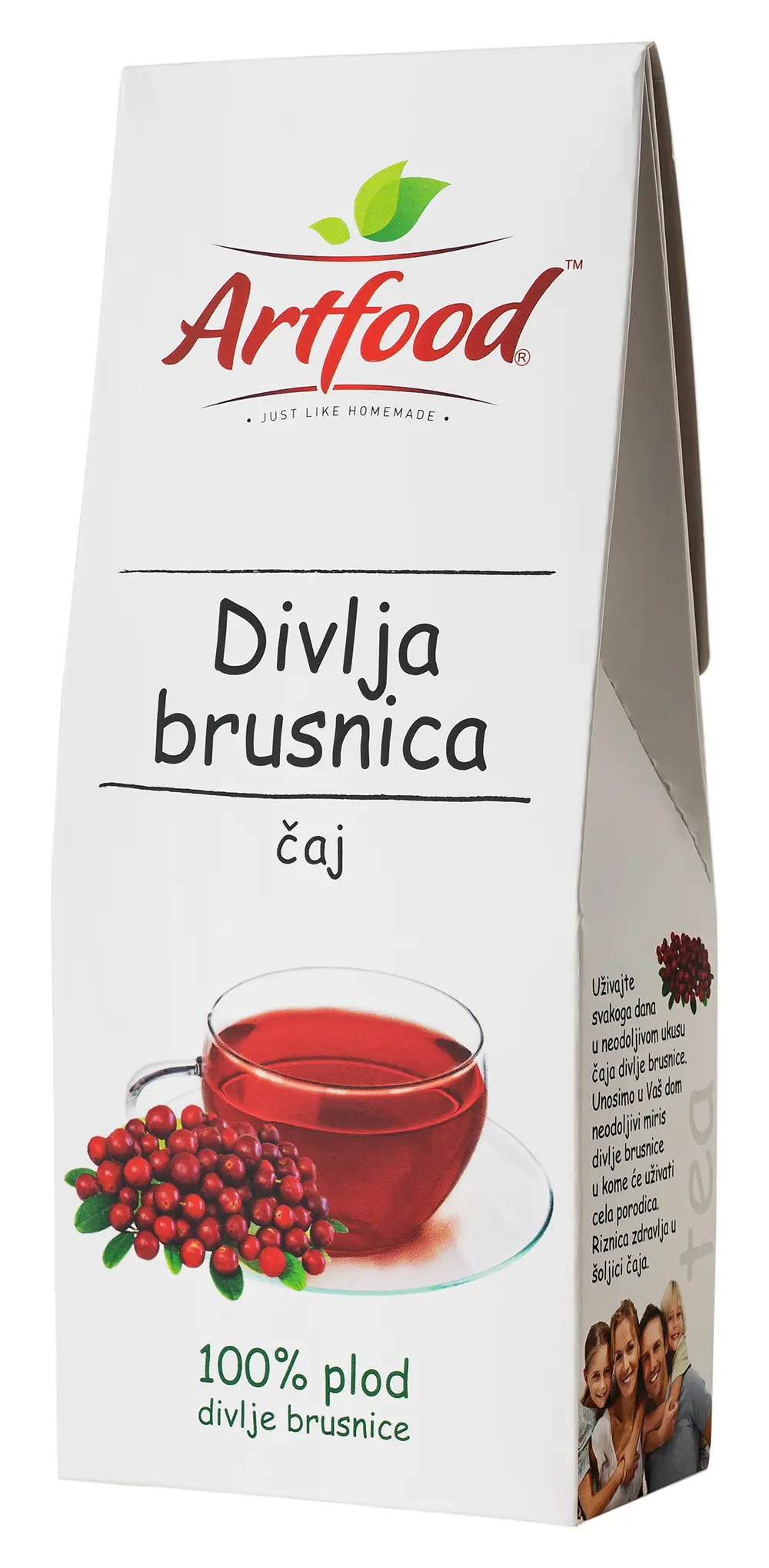 Artfood Čaj od divlje brusnice, 100g