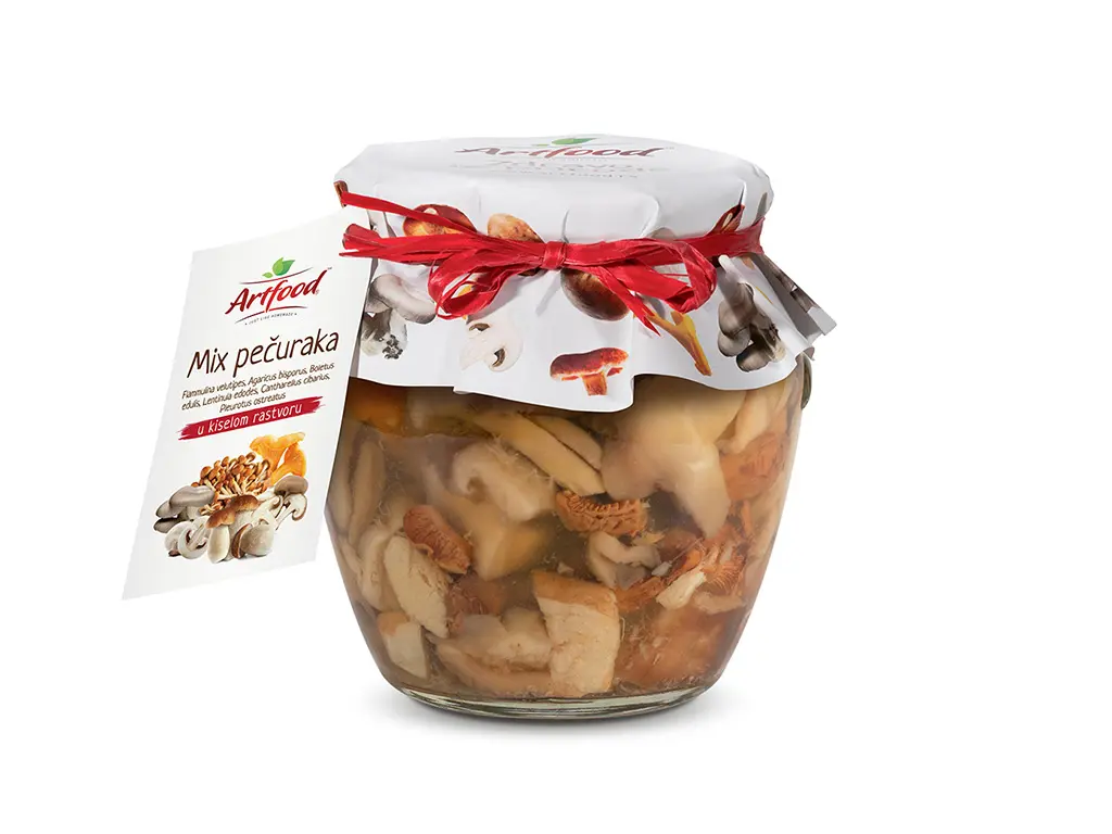 Artfood Mix pečuraka u kiselom rastvoru, 580g