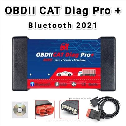 OBDII CAT Diag Pro + Bluetooth 2021 Auto Dijagnost
