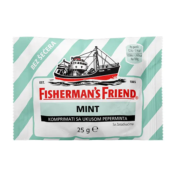 Fishermans Friend Bombone Pepermint, 25g