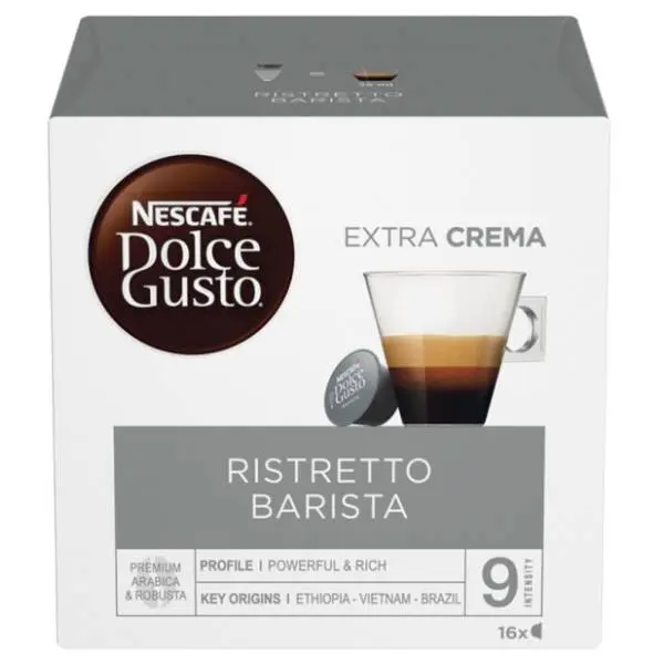 Nescafe Dolce Gusto Ristretto Barista Kapsule za kafu, 16 komada, 120g