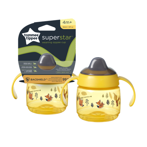 Tommee Tippee čaša 4m 190ml, žuta