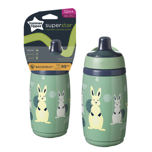 Tommee Tippee sportska boca Sportee 266ml 12m+, zelena