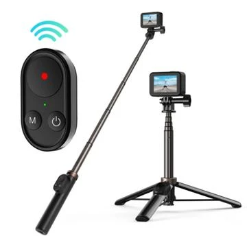 TELESIN TE-RCSS-001 SMARTPHONES/SPORT CAMERAS SELFIE STICK W. BLUETOOTH REMOTE CONTROLLER