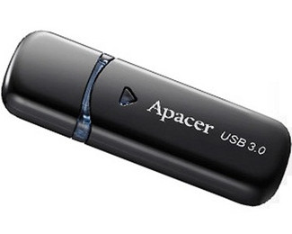 APACER - 64GB AH355 USB 3.2 flash crni AP64GAH355B-1