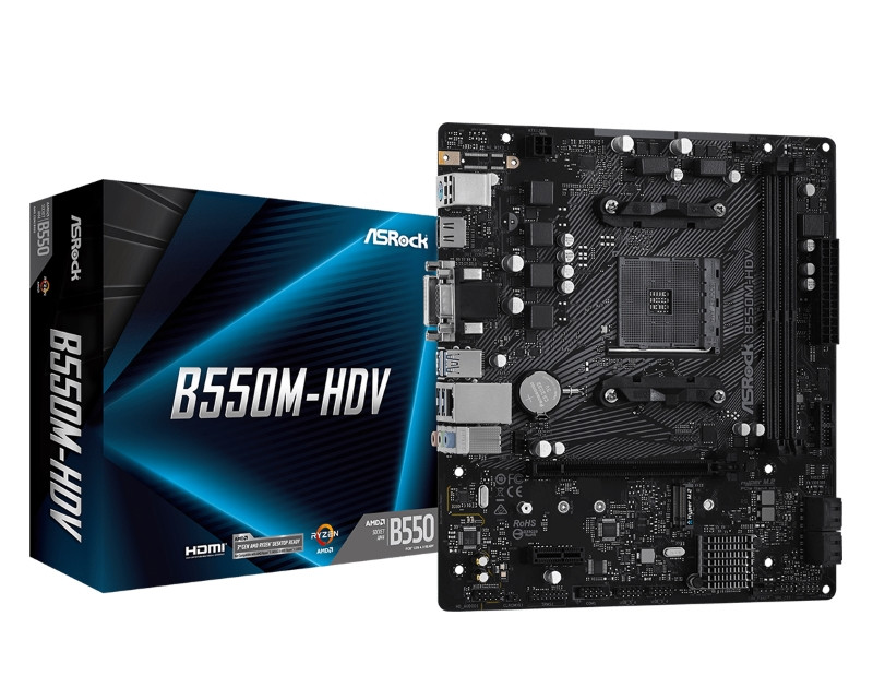 ASROCK - B550M-HDV matična ploča