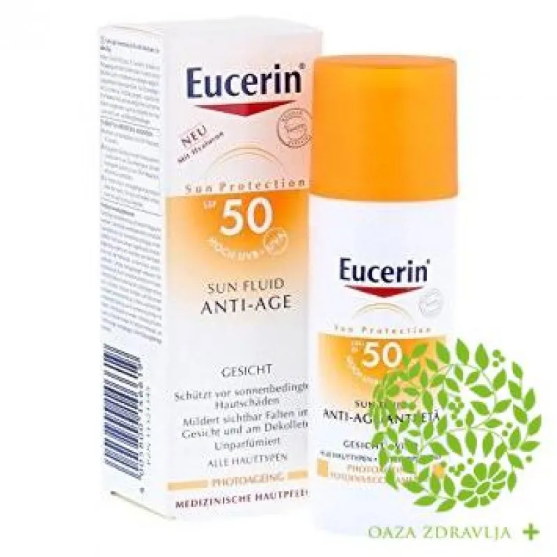 EUCERIN SUN ANTIAGE F50+ 50 ml