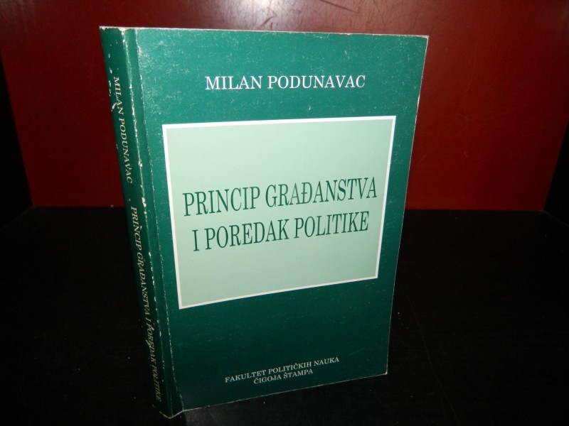 Princip građanstva i poredak politike, Podunavac