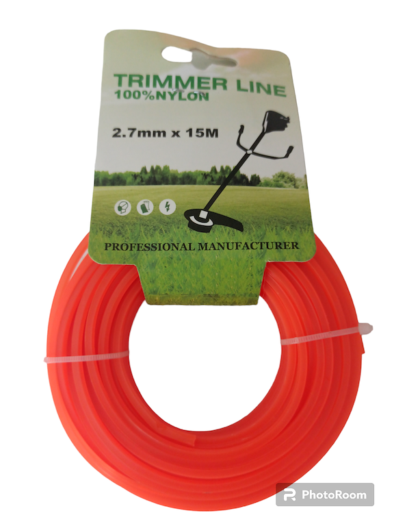 Struna za trimer 2,7*15m