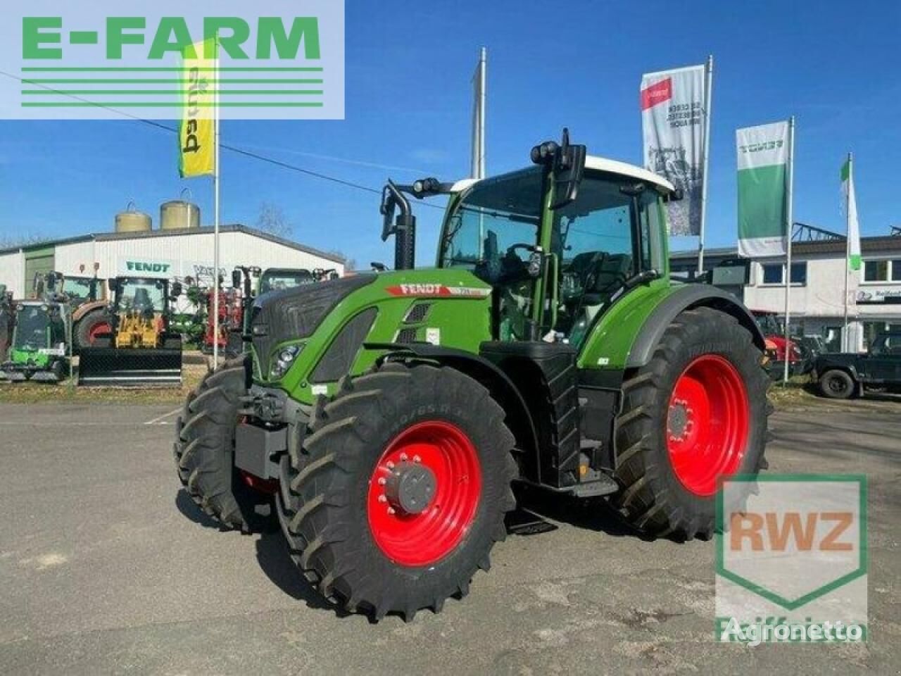 Fendt 724 gen6 profi plus traktor točkaš