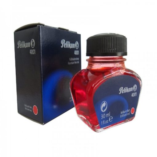 Mastilo za naliv pero bočica 30ml 4001 crvena 301036, Pelikan