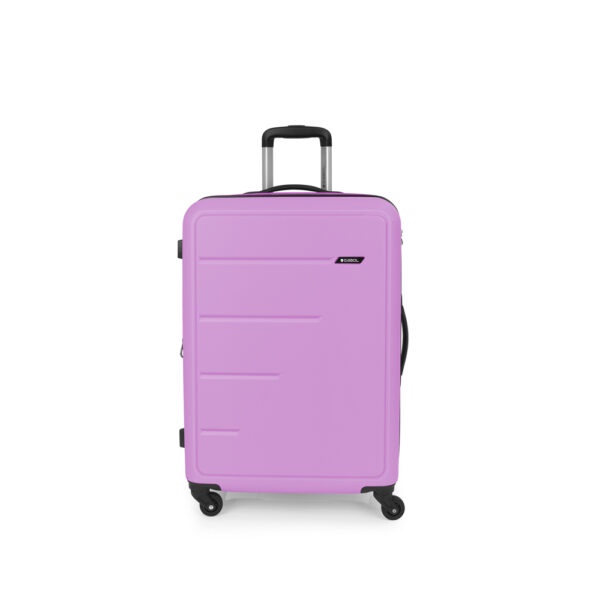 Kofer srednji PROŠIRIVI 47x66x27/31 cm ABS 70/80,5l-3,6 kg Future roze Gabol