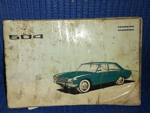 Peugeot/Pezo 504 Originalni Katalog