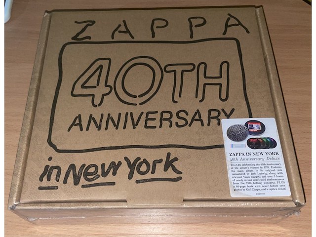 Zappa – Zappa In New York (40th Anniversary Deluxe)