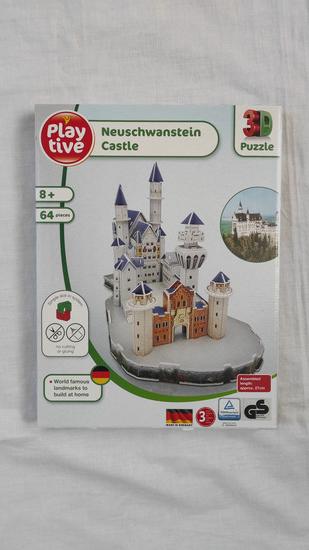3D slagalica / puzzle Dvorac Neuschwanstein NOVO