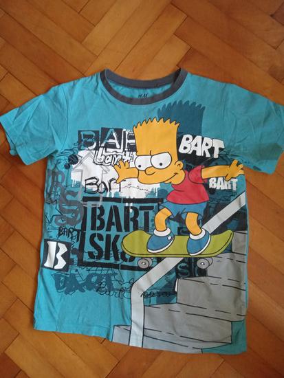 bart simpson graphic tee majica