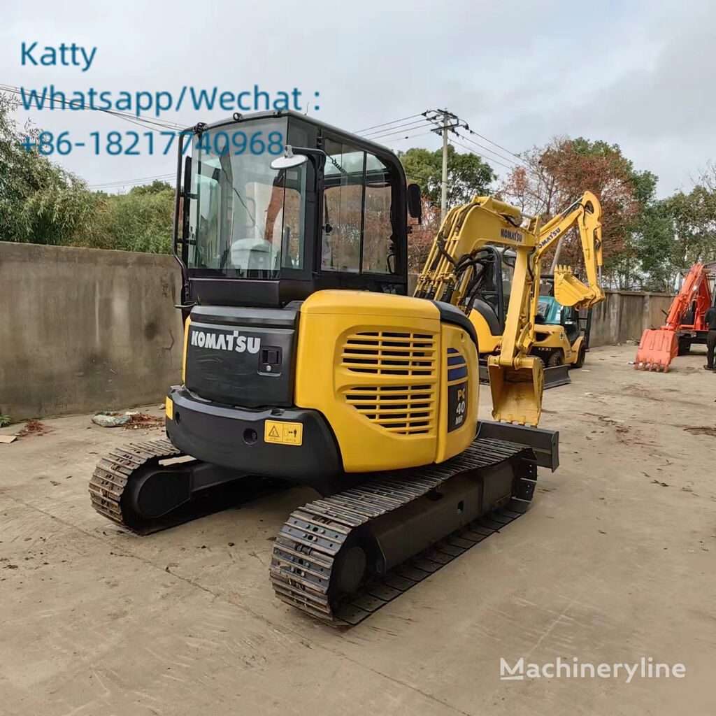 Komatsu PC40MR-3 mini bager