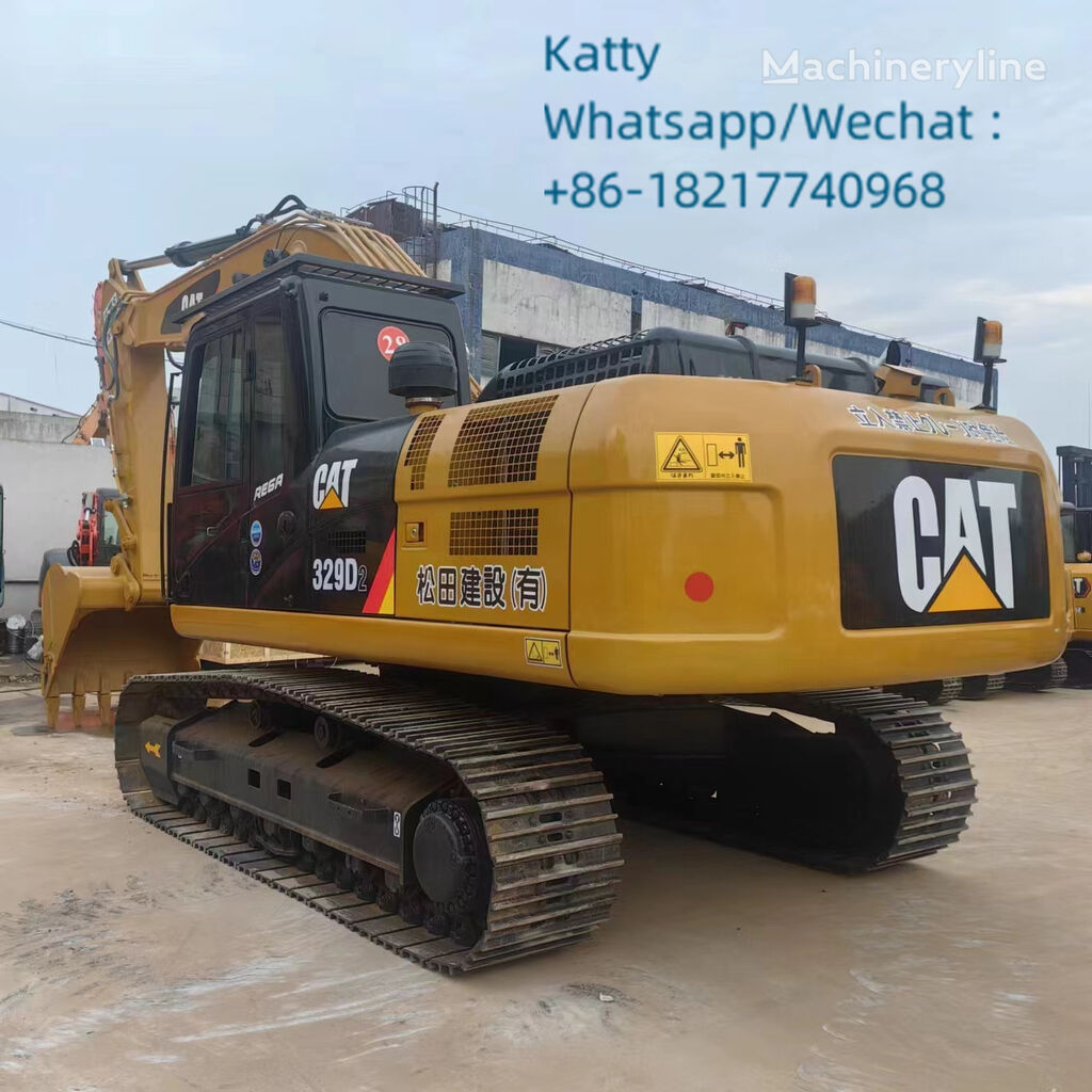 Caterpillar 329D2 bager guseničar