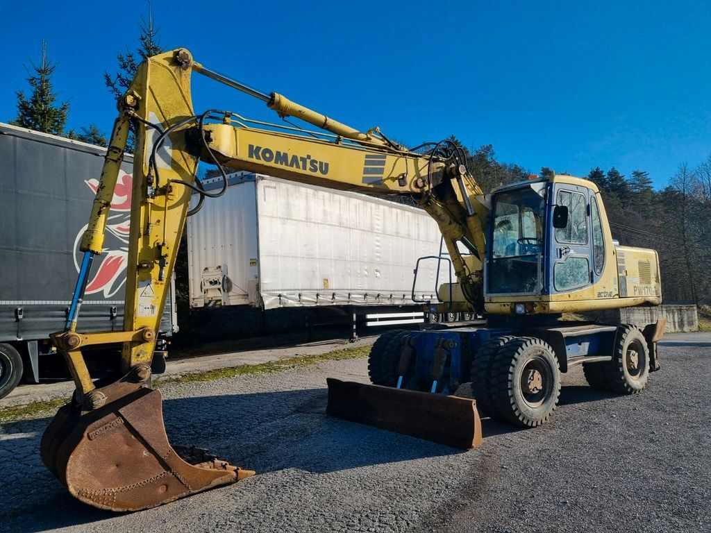 Komatsu PW 170 ES - 6K Wheel excavator bager točkaš