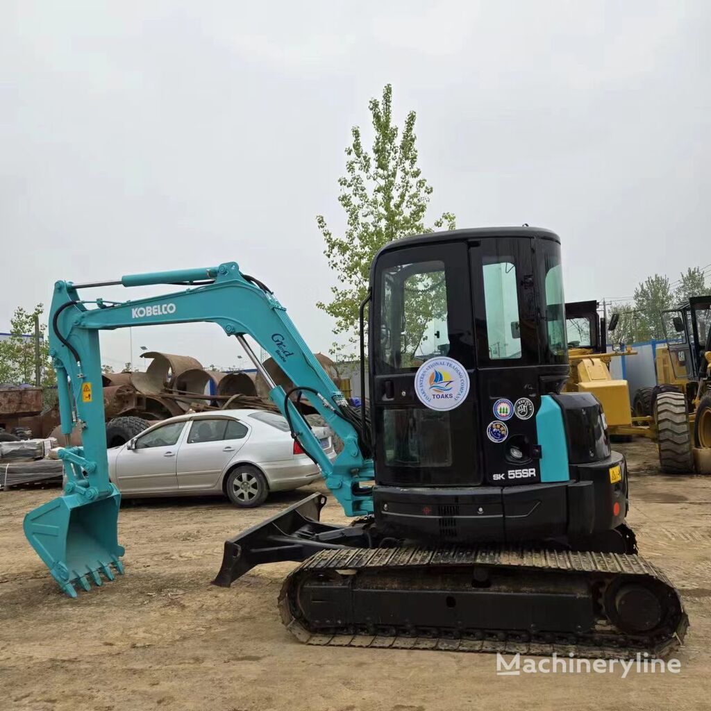 Kobelco SK55SR with EPA bager guseničar